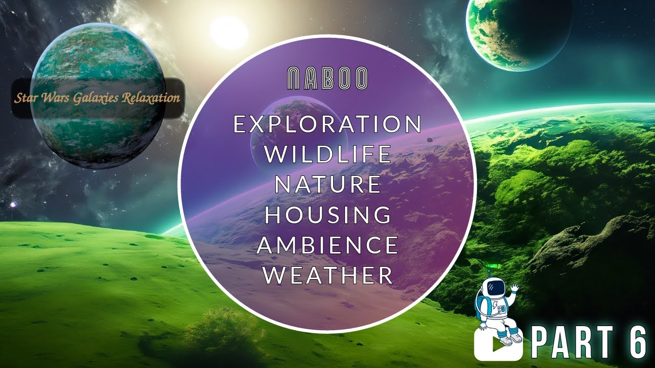 SWG | Exploring Naboo by Foot | Wildlife, Housing, Nature, Ambience ...