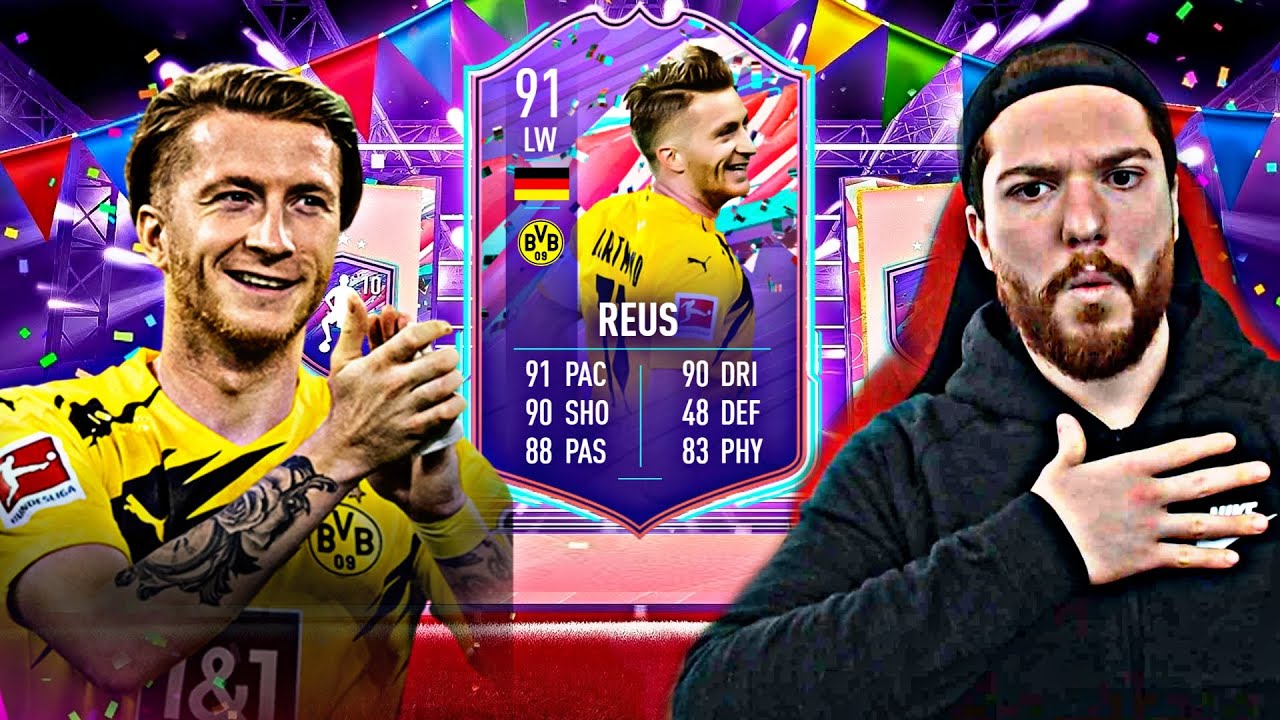تجربة REUS الجديد 🔥!! + تجربة فيدال 😍 FIFA 21 I - YouTube