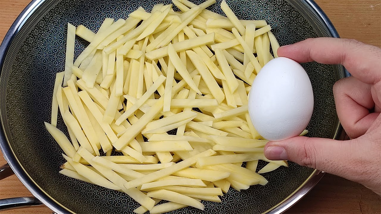 how to cook One Potato & One Egg! Quick recipe perfect for breakfast ...