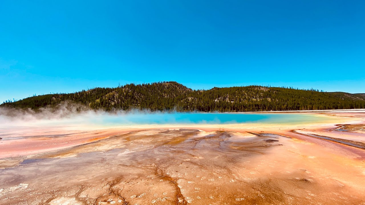 Yellowstone National Park - Drone Footage - YouTube