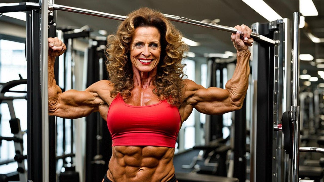 63 YEAR OLD FEMALE BODYBUILDER WITH HULK BICEPS : TAMMY - YouTube