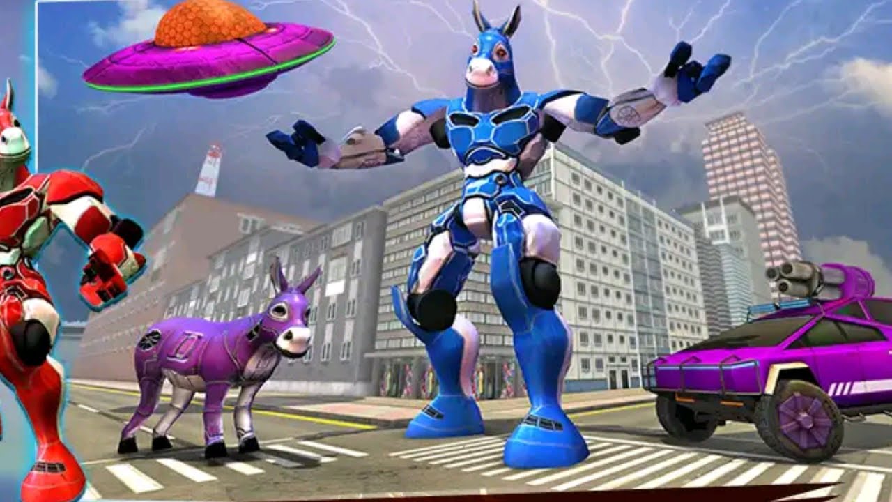 Donkey Robot Transform, Eşek Robot Oyunu - YouTube