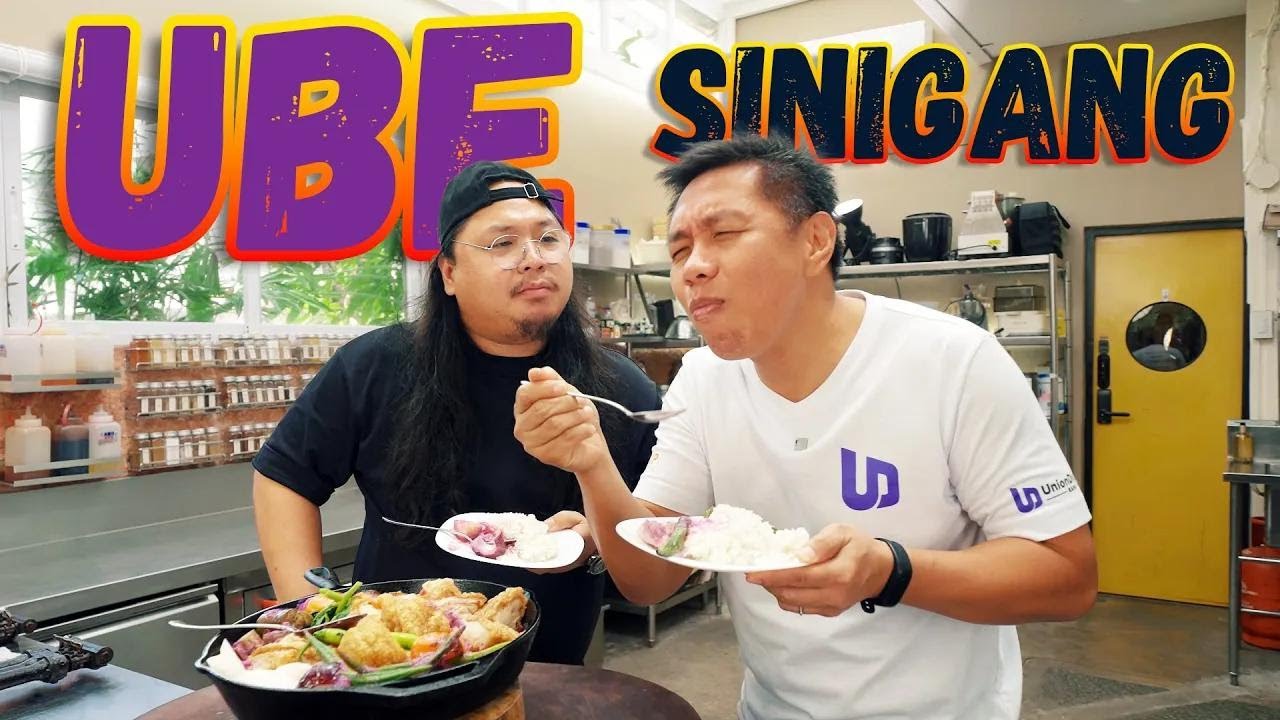 CRISPY SIZZLING SINIGANG SA UBE | Ninong Ry - YouTube