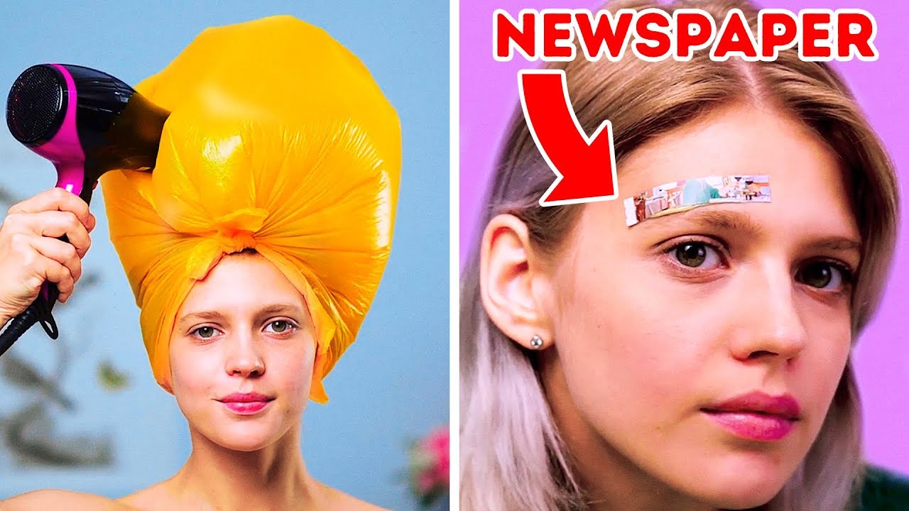 25 BEAUTY HACKS FOR LOOK STUNNINGLY - YouTube