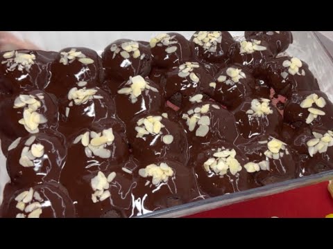 ÇİKOLATA SOSLU ❗️ISLAK KURABiYE 👉TAM BÍR MÍSAFiR TATLISI😋