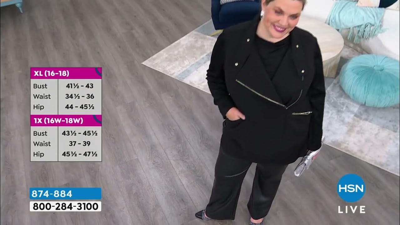 C Wonder by Christian Siriano Stretch Faux Leather Flare... - YouTube