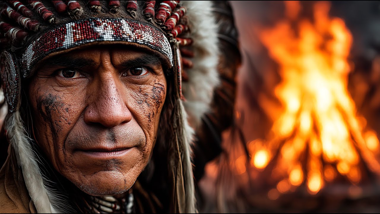 Native American Ritual – Lakota Fire Ceremony & Tribal Shamanic Drums ...
