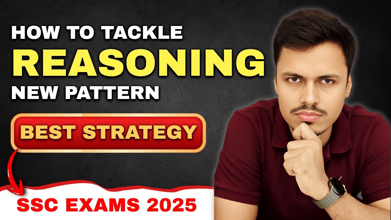 REASONING STRATEGY FOR SSC CGL 2025 | EDUQUITY PATTERN | MATHS MANIA ...
