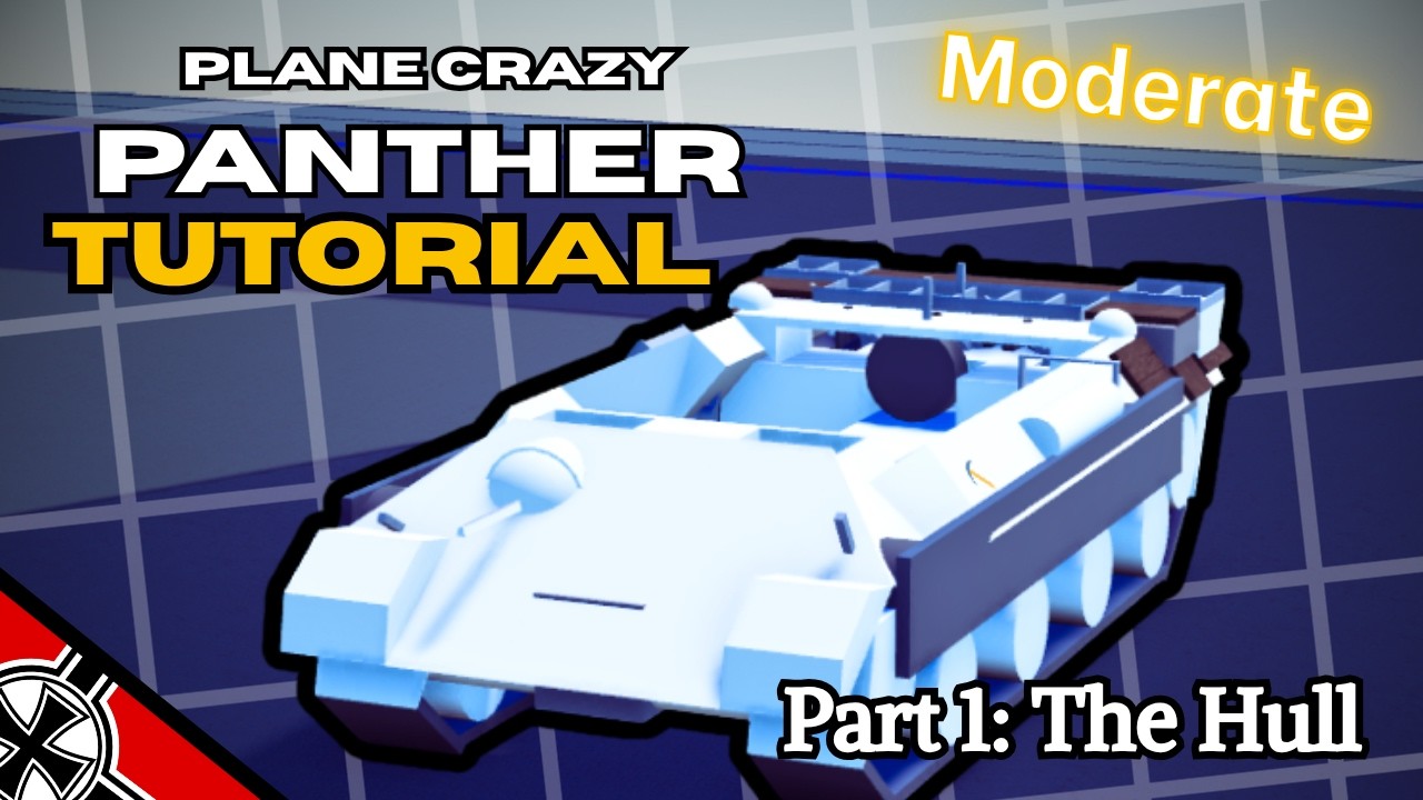 Panther Tutorial Hull |Plane Crazy Roblox Part 1| - YouTube