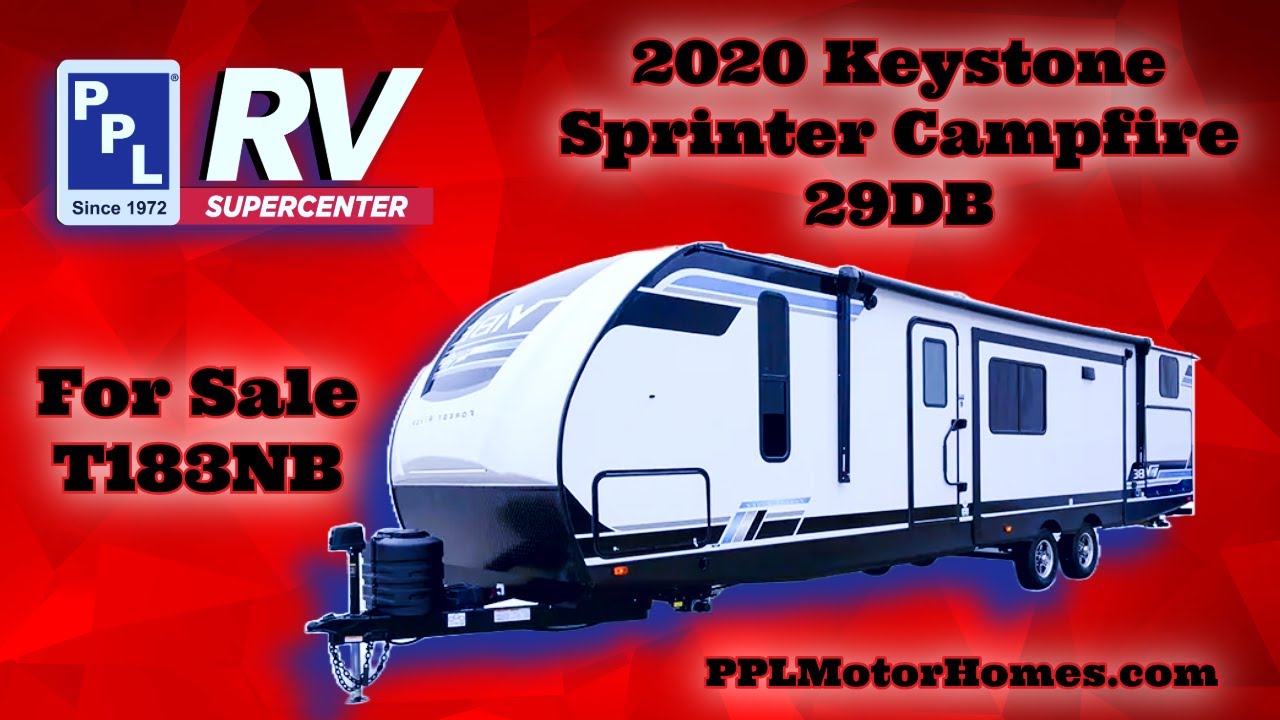 2020 Keystone Sprinter Campfire 29DB Bunk House - Short - YouTube
