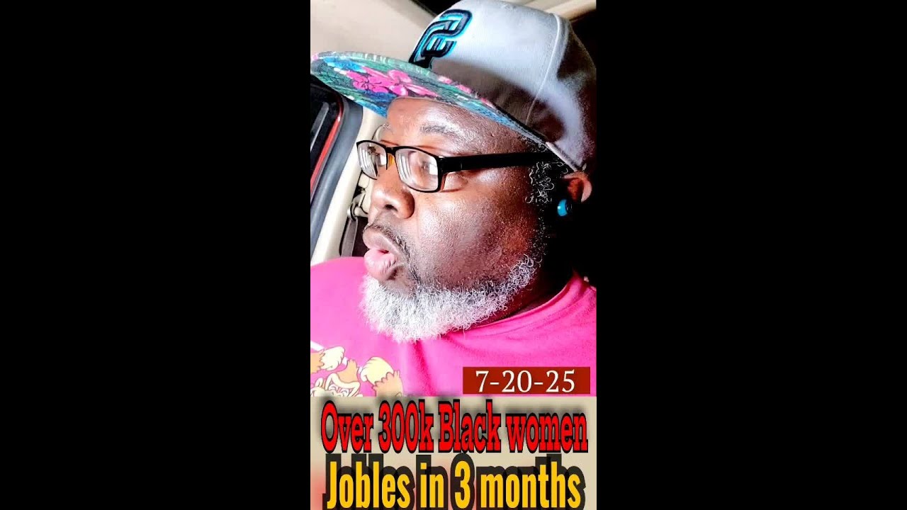 Over 300,000 black women have left the labor force in 3 months. - YouTube