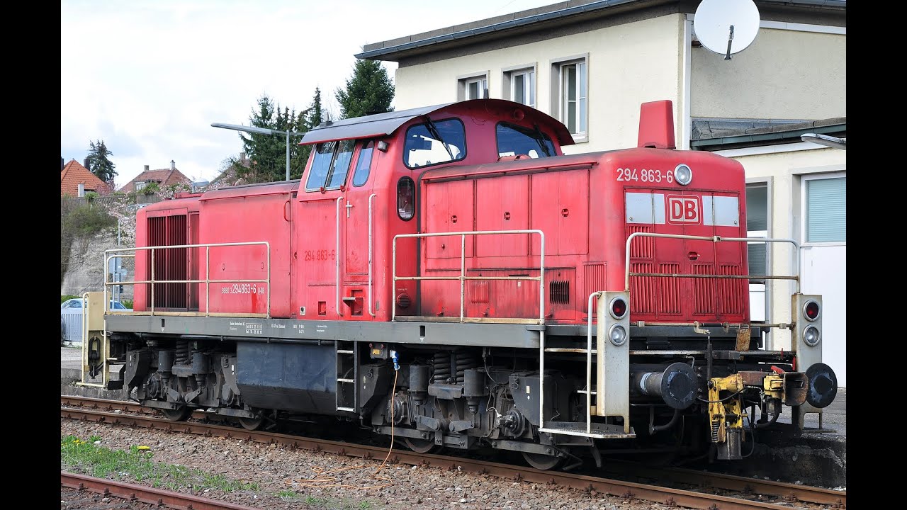 BR 294 - kurze Impressionen der Baureihe 294 - YouTube