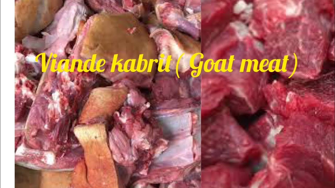 koman pou netwaye et tranpe viande kabrit - YouTube
