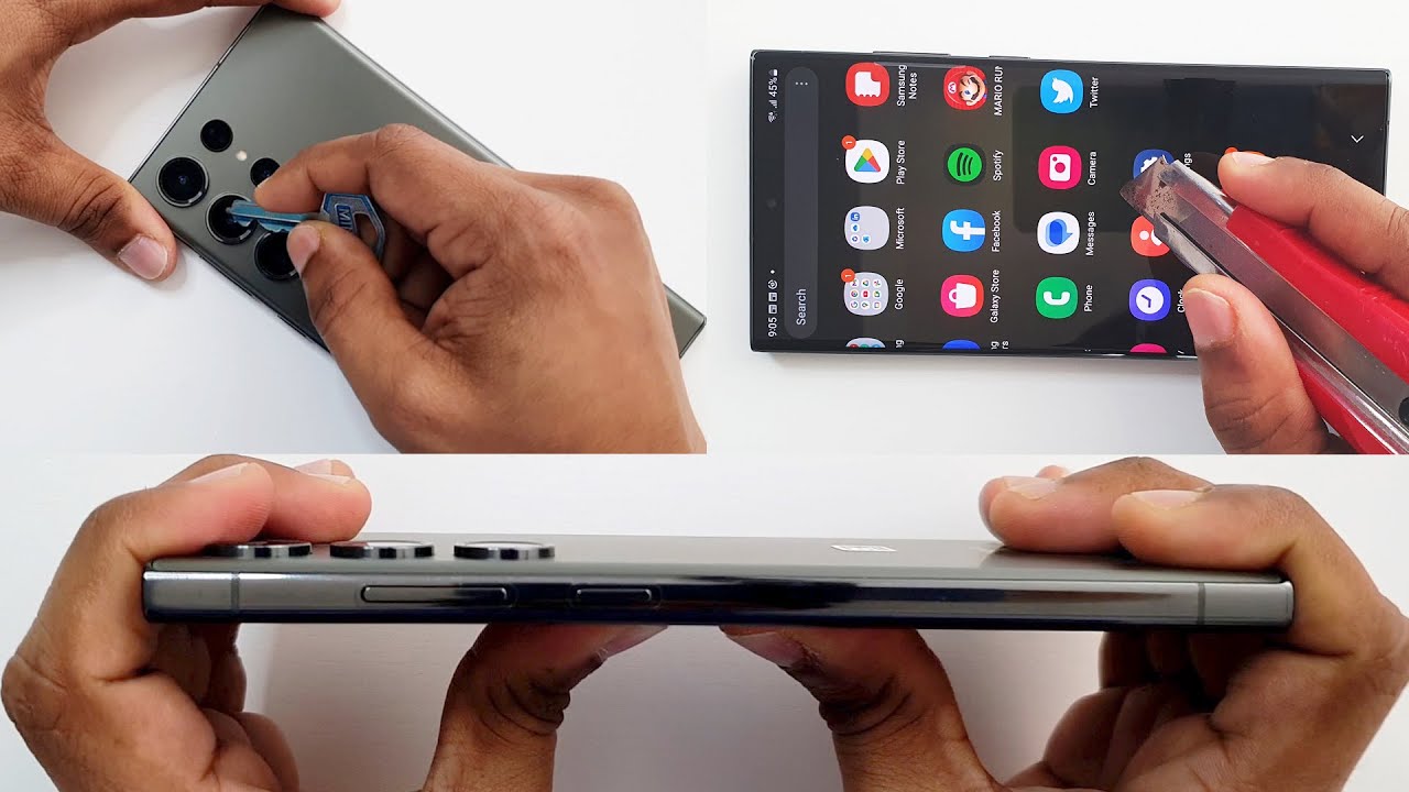 Samsung Galaxy S23 Ultra - Scratch test, Hitting test, Bend test! - YouTube