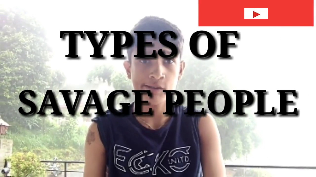 Types of savage people during discussion//A short comedy video - YouTube