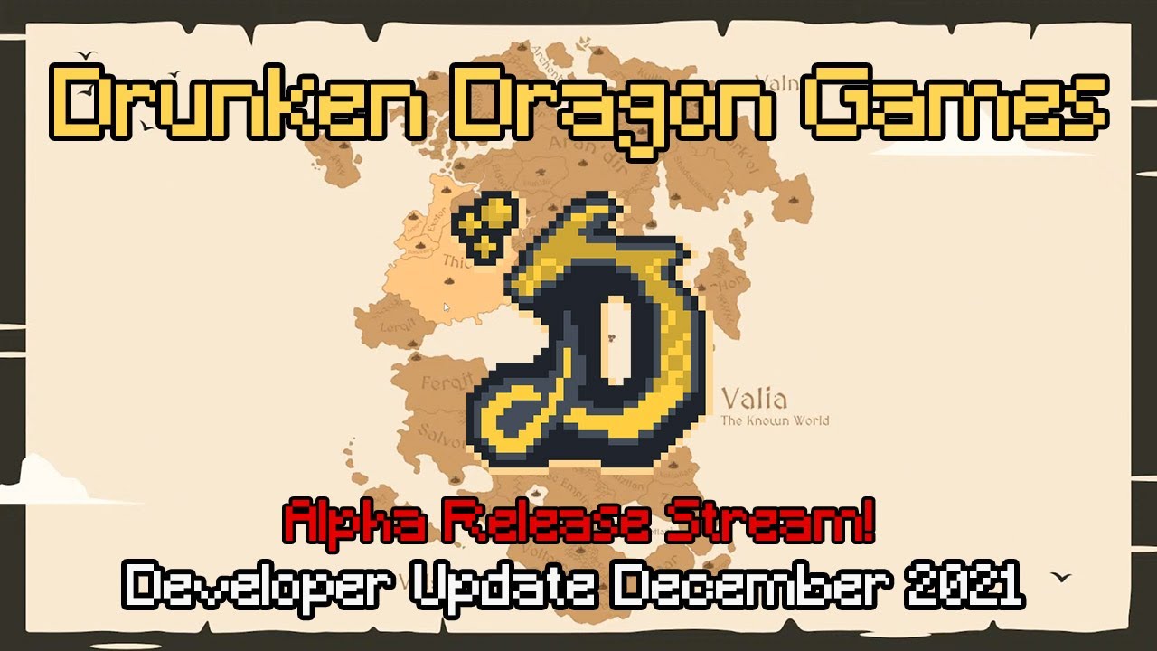 Drunken Dragon Inns & Quests Early Alpha Release Stream (Cardano Blockchain Game) - YouTube