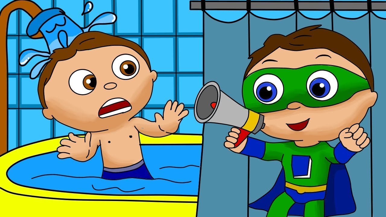 Super Why Scares Whyatt at The Shower | Drawing Story - YouTube