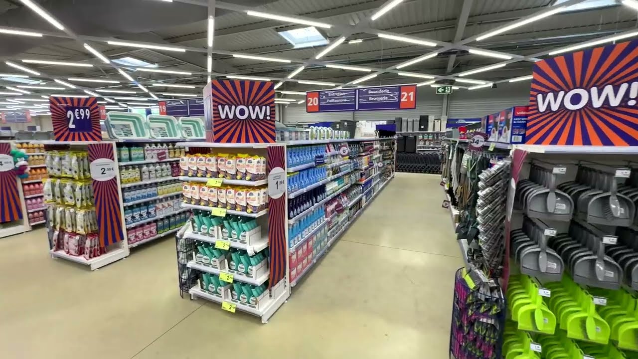 Visite du magasin B&M de Cormontreuil avant son ouverture - YouTube
