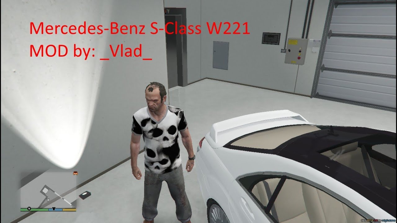 GTA V - Mercedes-Benz S-Class W221 - MOD - YouTube