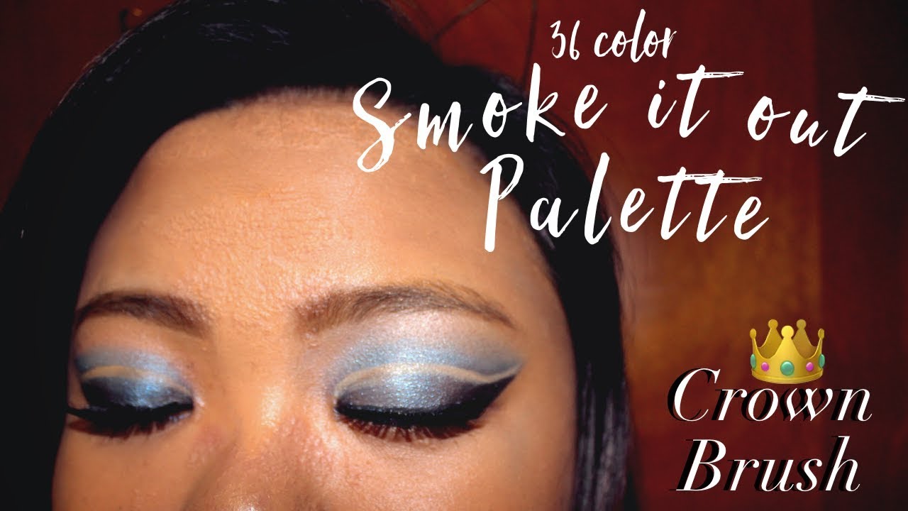 Blue Cut Crease Eye Look tutorial (Beginner Friendly) - YouTube