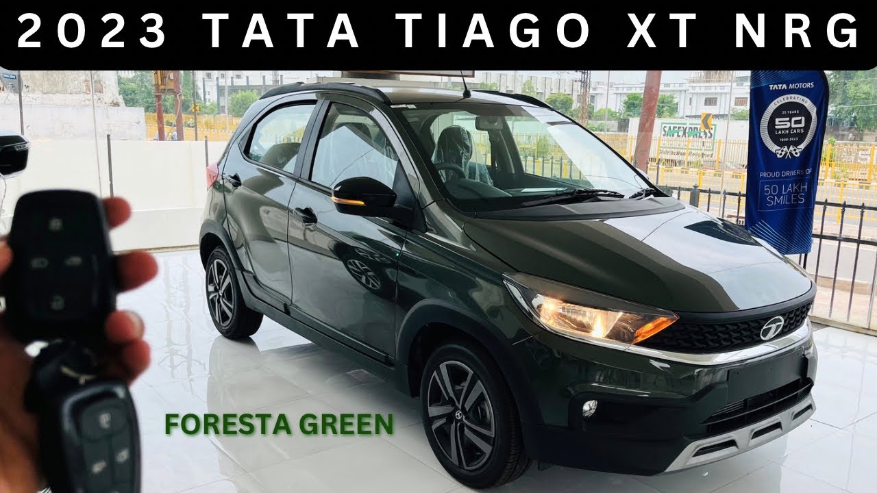 2023 Tata Tiago XT NRG | Foresta Green | Manual | New 2023 Tata Tiago ...