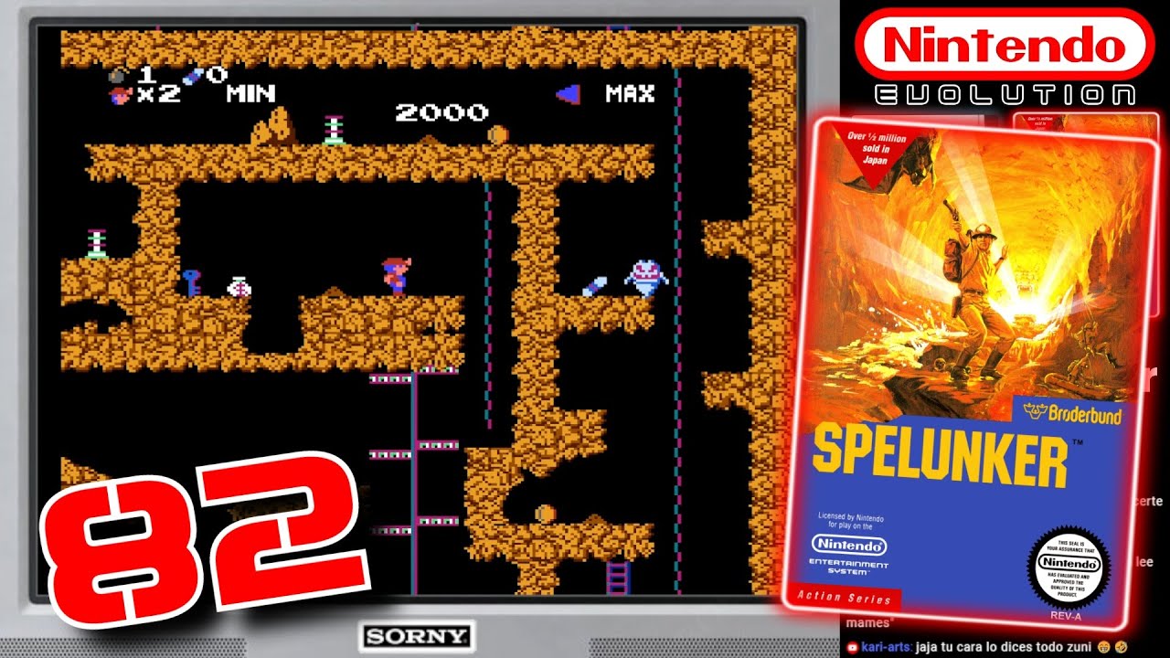 Nintendo Evolution [82] Spelunker - YouTube