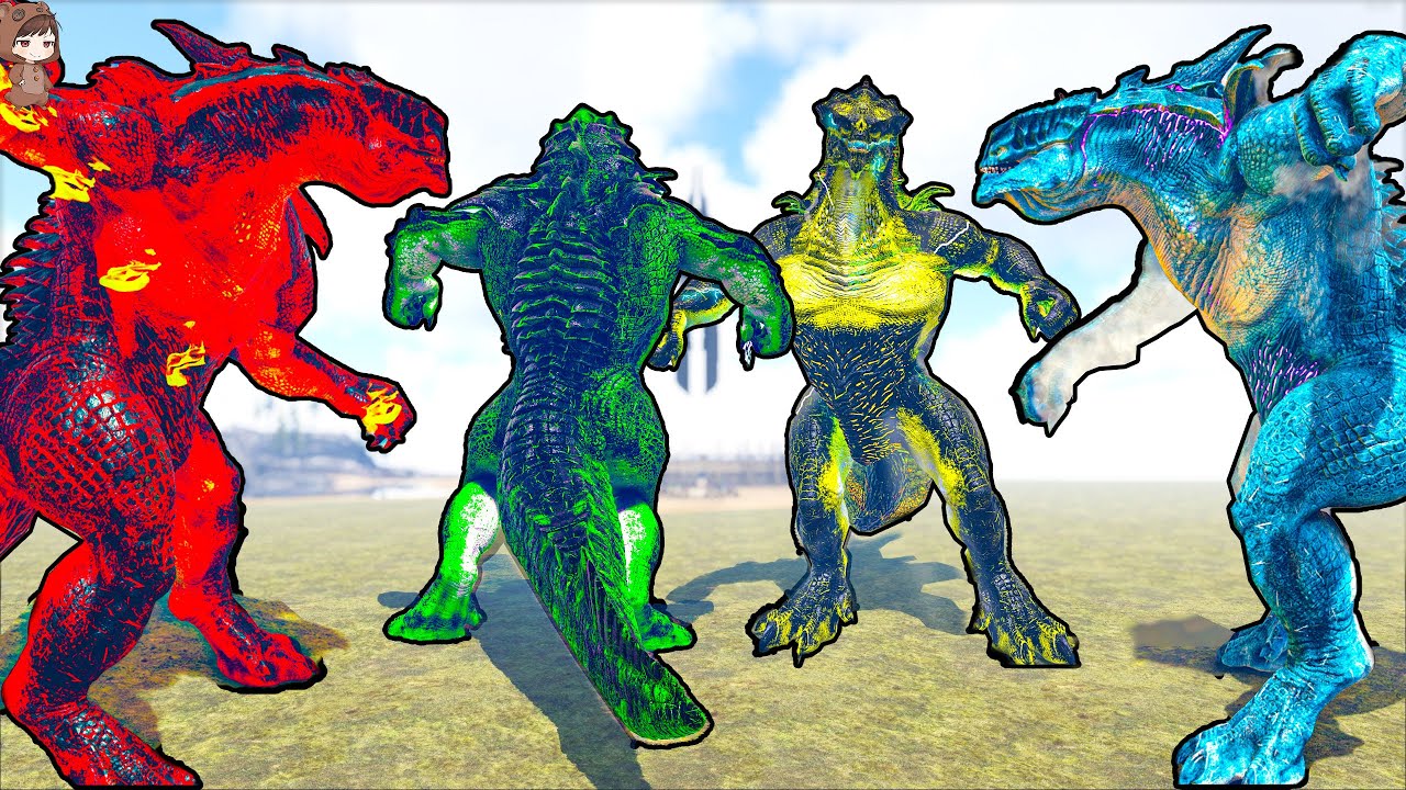 Free For All with Elemental Colossuses | ARK Mod Battle Ep.187 - YouTube