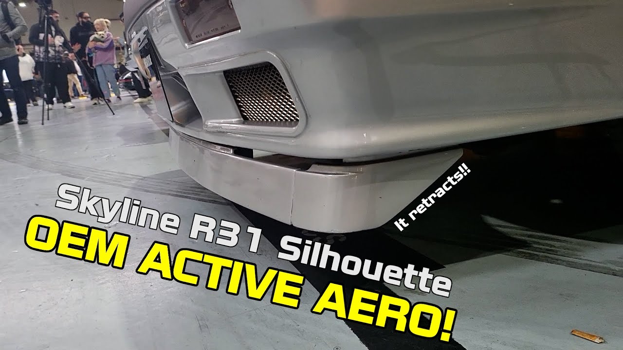The RAREST factory aero lip on a R31 SKYLINE // SUPER MILD at Morris ...