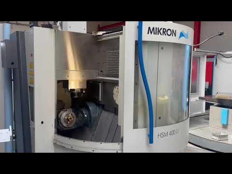 Mikron HSM 400 U 5 Axis Machining Centre - YouTube