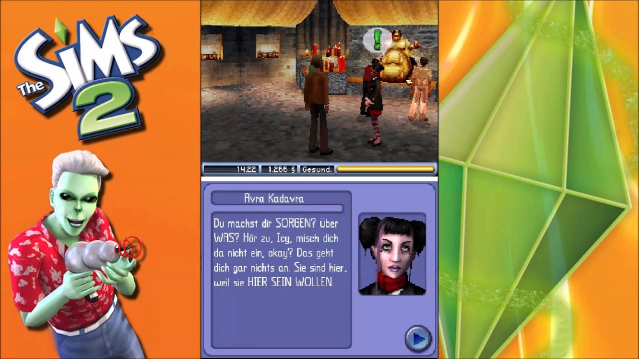 Let´s Play The Sims 2 DS #11 - YouTube