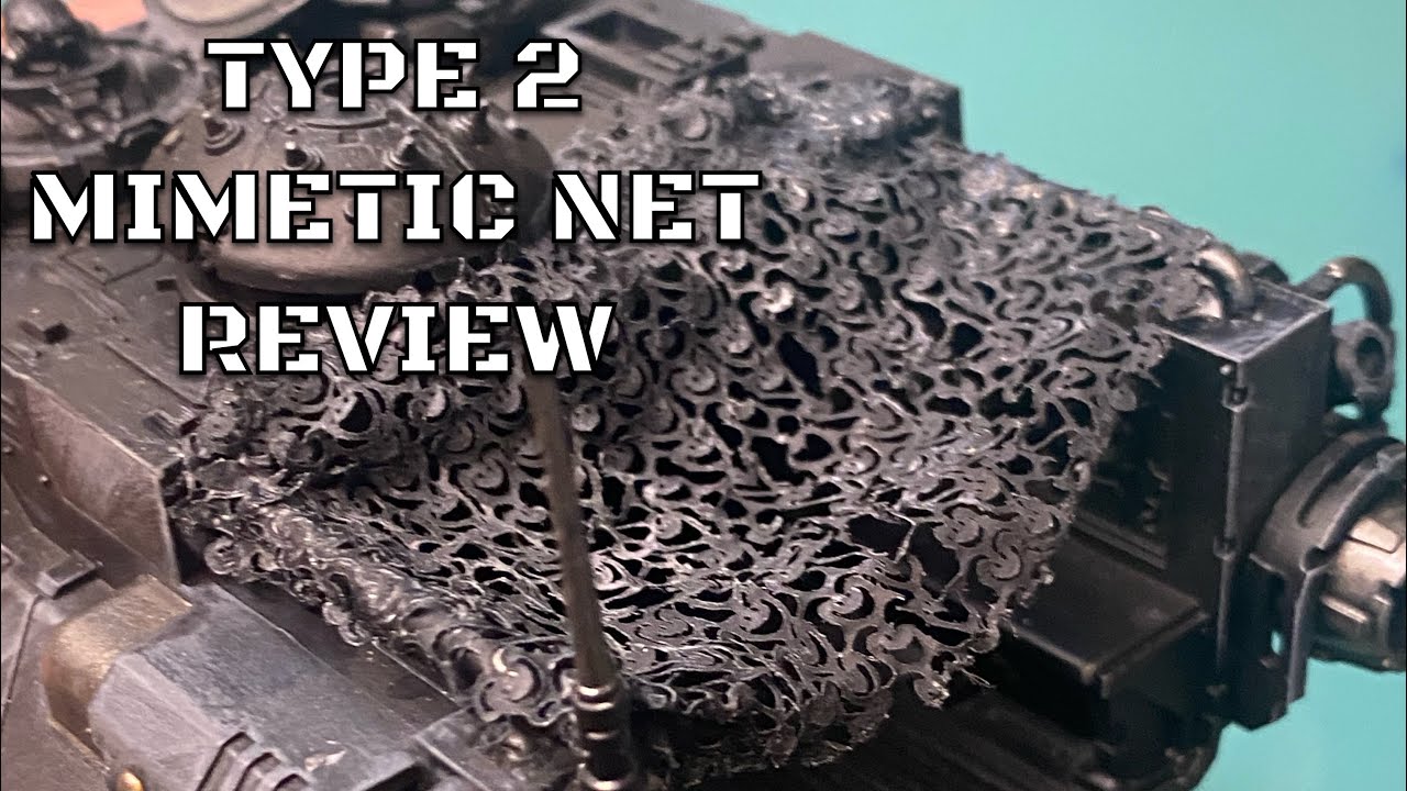 Mimetic Net Type 2 - AK Interactive - REVIEW - YouTube