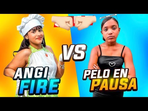 Angi Fire VS la pelo en pausa y tilín insano dise que extraña a Angi ...