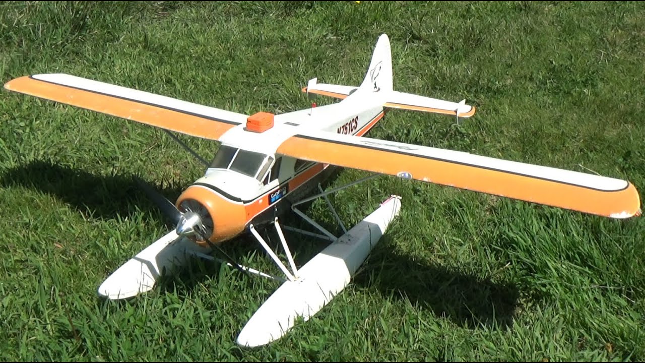 Flyzone Beaver On Floats - Dual Cameras - YouTube