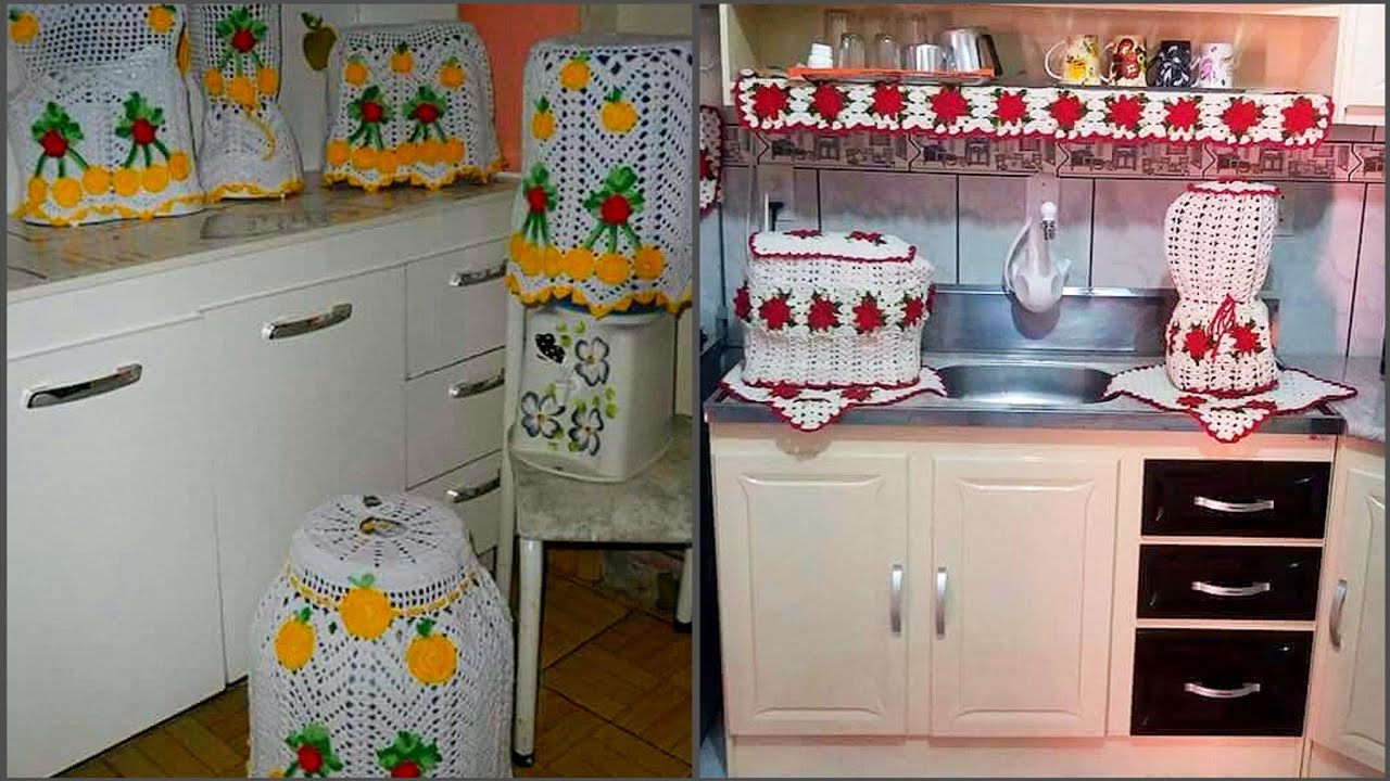 New Creative Latest Crochet Kitchen Sets/Easy Crochet Patterns & Ideas ...