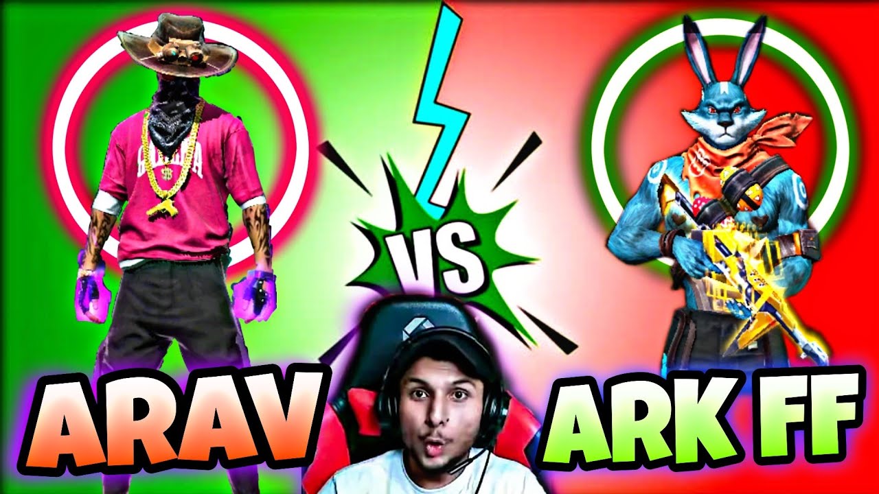 Ark FF Revenge with Arav FF 🔥 ARK vs ARAV 🤔On Live 👽Nonstop Gaming Live ...