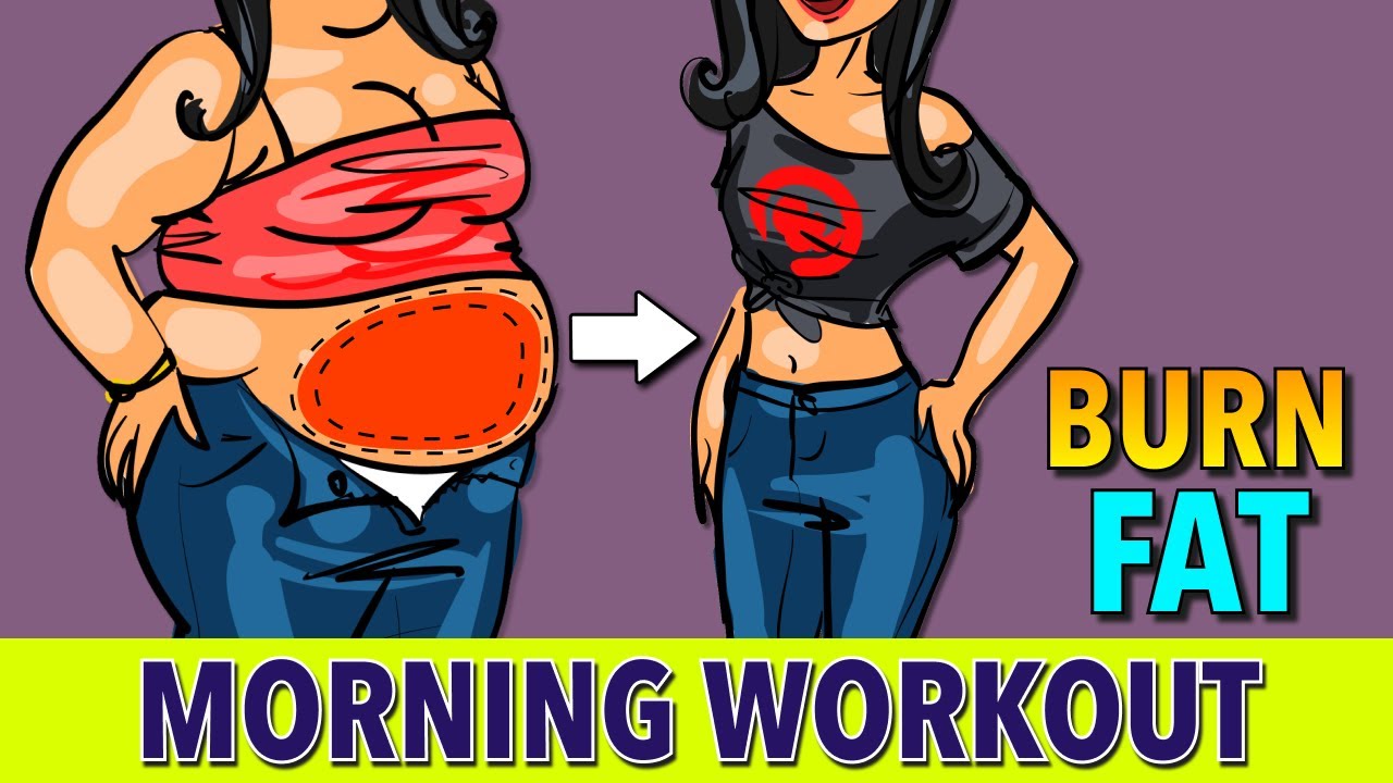 Morning Fat Burn Workout: Lose Stubborn Belly Fat Faster - YouTube