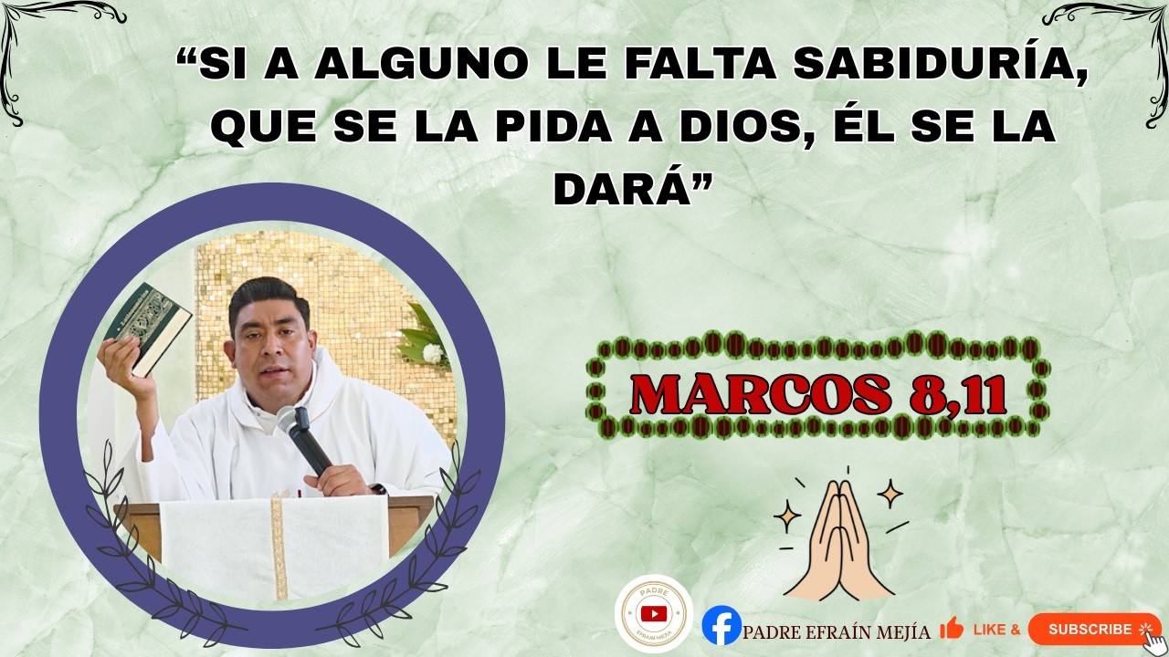 ️ Santa Misa. Lunes 16 de febrero 2026 // Marcos 8, 11// || Padre ...