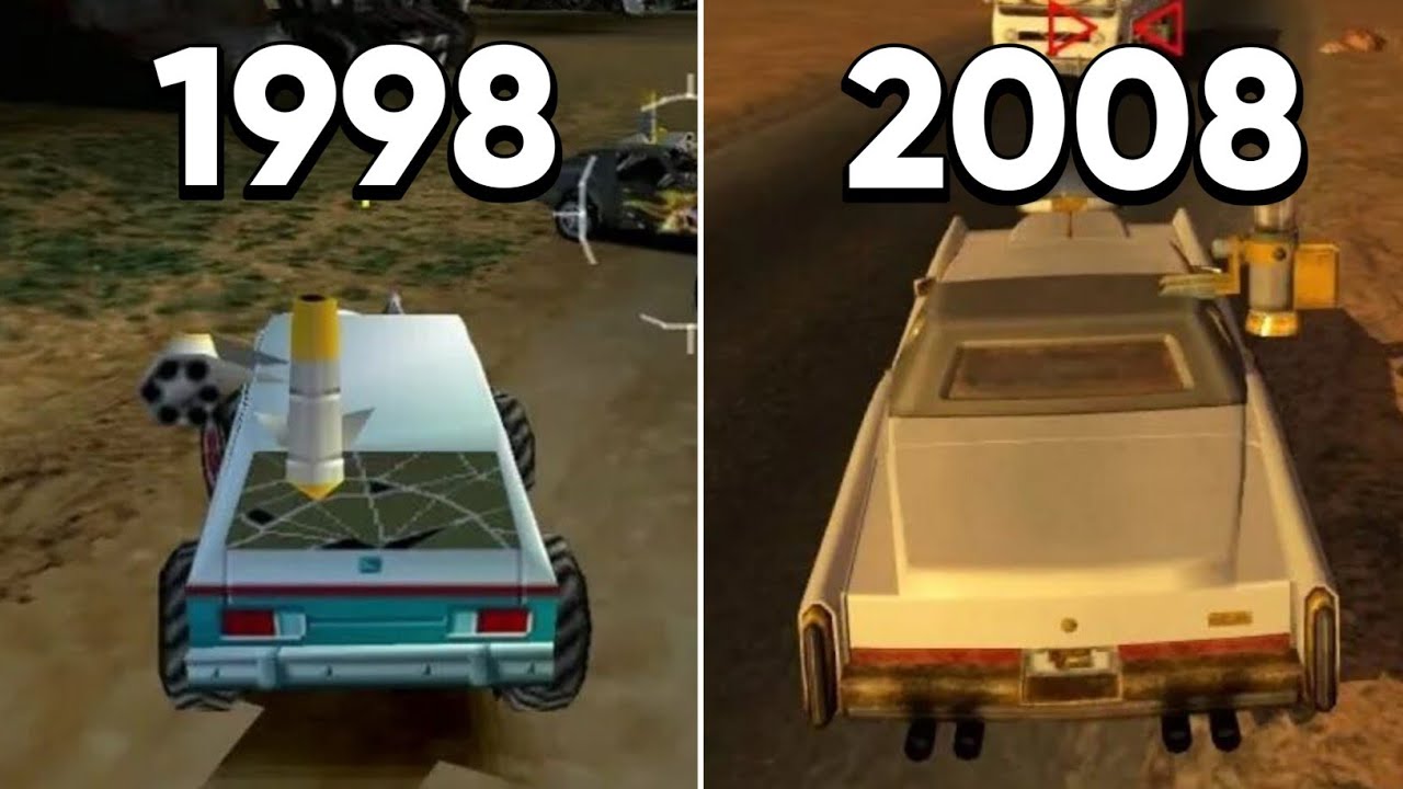 Evolution of Vigilante 8 Games (1998-2008) - YouTube