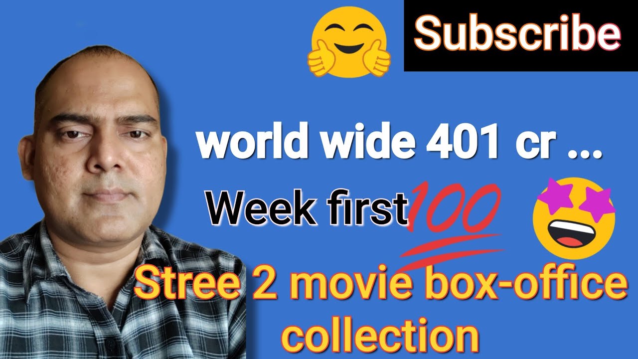 Stree 2 movie box-office collection | first week collection | world ...