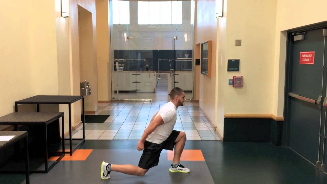 Alternating Lunge Jumps - YouTube