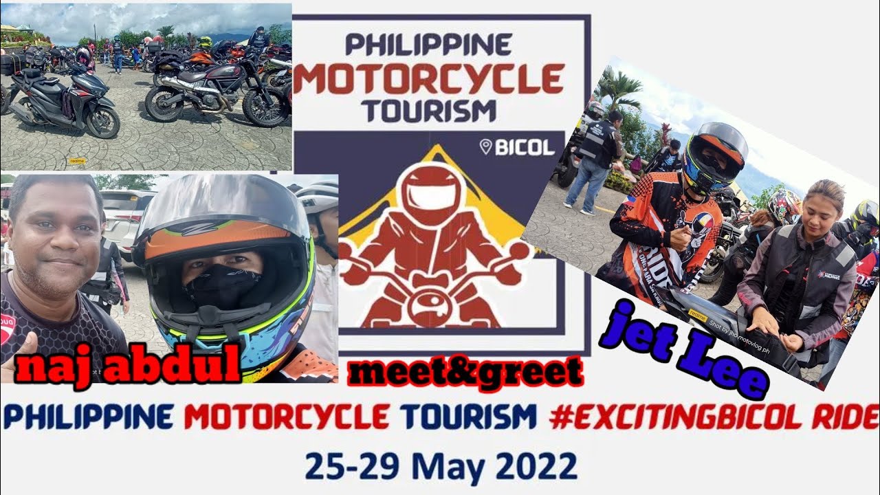 #phillippinemotorcycletourirsm/#excitingbicolride/meet&greet/ JET LEE ...