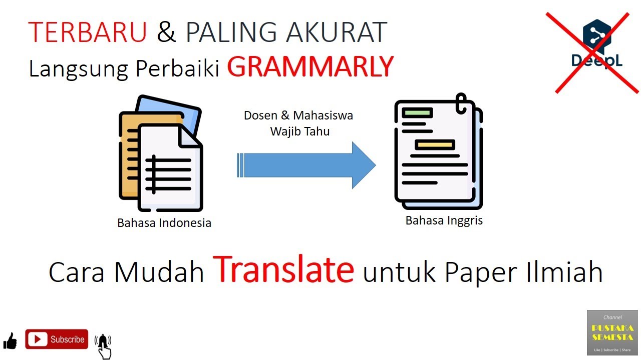 Terbaru...! Cara Mudah Translate Bahasa Indonesia ke Inggris untuk ...
