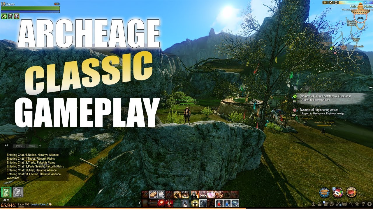 Archeage Classic GAMEPLAY ! EFSANE BİR OYUN GELİYOR ! | Archeage ...