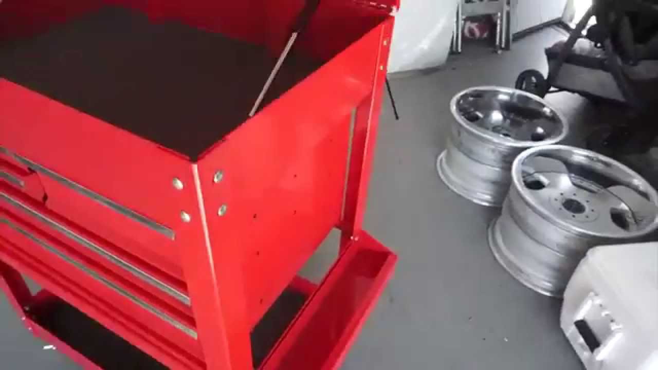 US General/Harbor Freight 5 Drawer Tool Cart Unboxing - YouTube