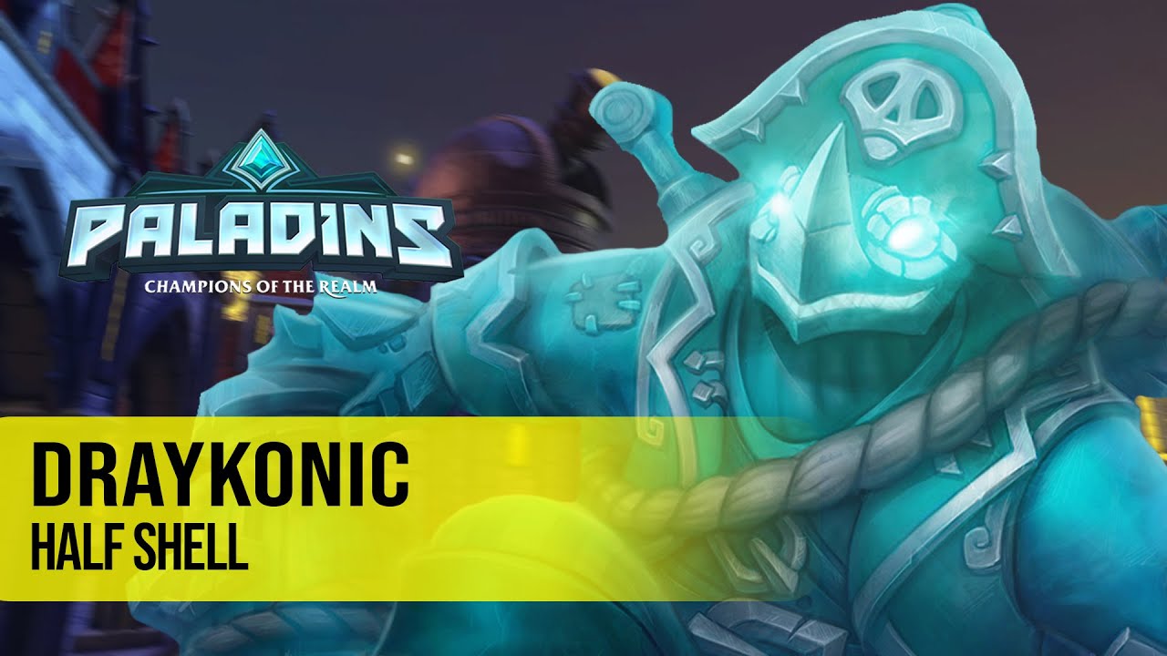 DrayKonic MAKOA PALADINS PRO COMPETITIVE GAMEPLAY l HALF SHELL - YouTube