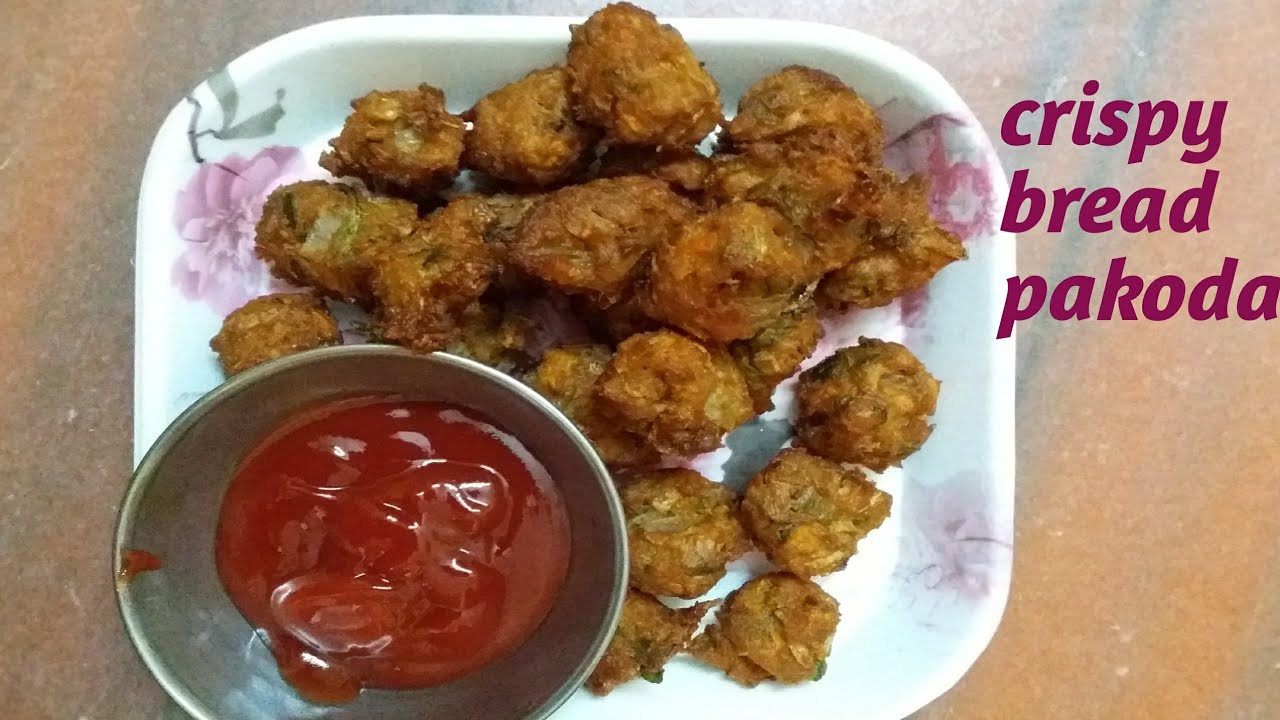 Crispy Bread pakoda//tea time snacks//బ్రేడ్ పకోడా రెసిపీ //street ...