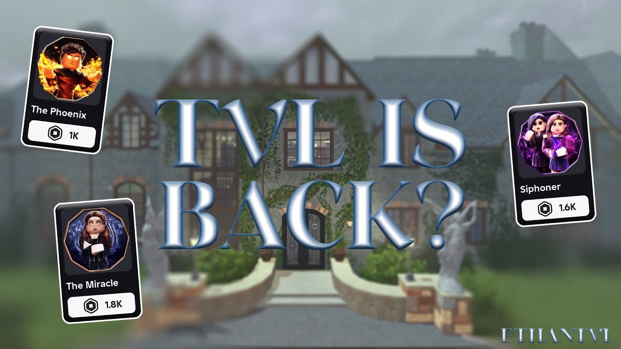 TVL IS BACK? UPDATE + NEW CODE | TVL2 ROBLOX | ETHANTVL - YouTube