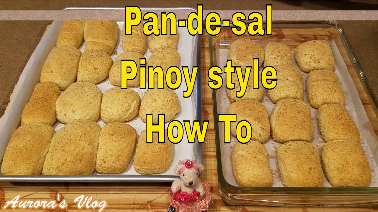 Pan De Sal Filipino Bread How To Pinoy Recipe - YouTube