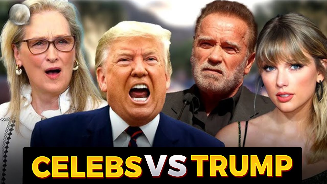 The Most Outspoken Anti-Trump Celebrities | Their Reasons Revealed ...