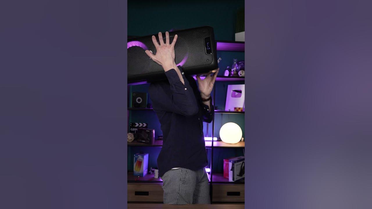 Караоке на плече! Аудиосистема RITMIX SP-890B - YouTube